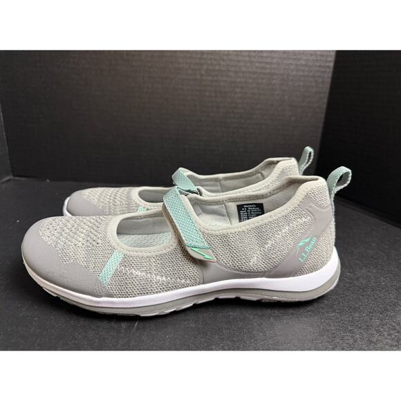 L.L. Bean | Shoes | Ll Bean Back Cove Mary Jane Sneaker Womens 95m Gray ...
